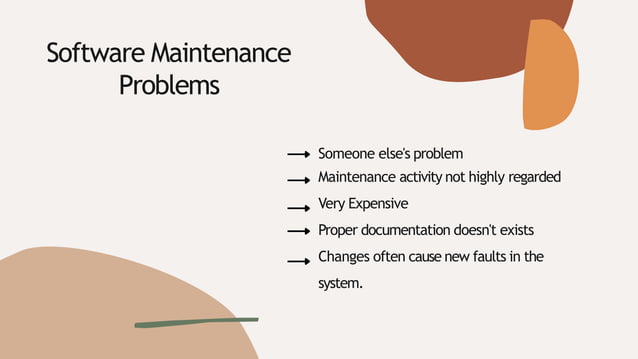 Software maintenance | PPT
