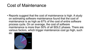 Software maintenance real world maintenance cost | PPTX