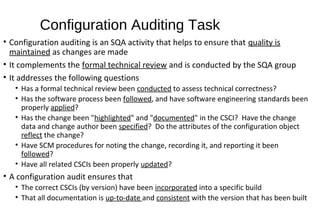 Software maintenance and configuration management, software engineering ...