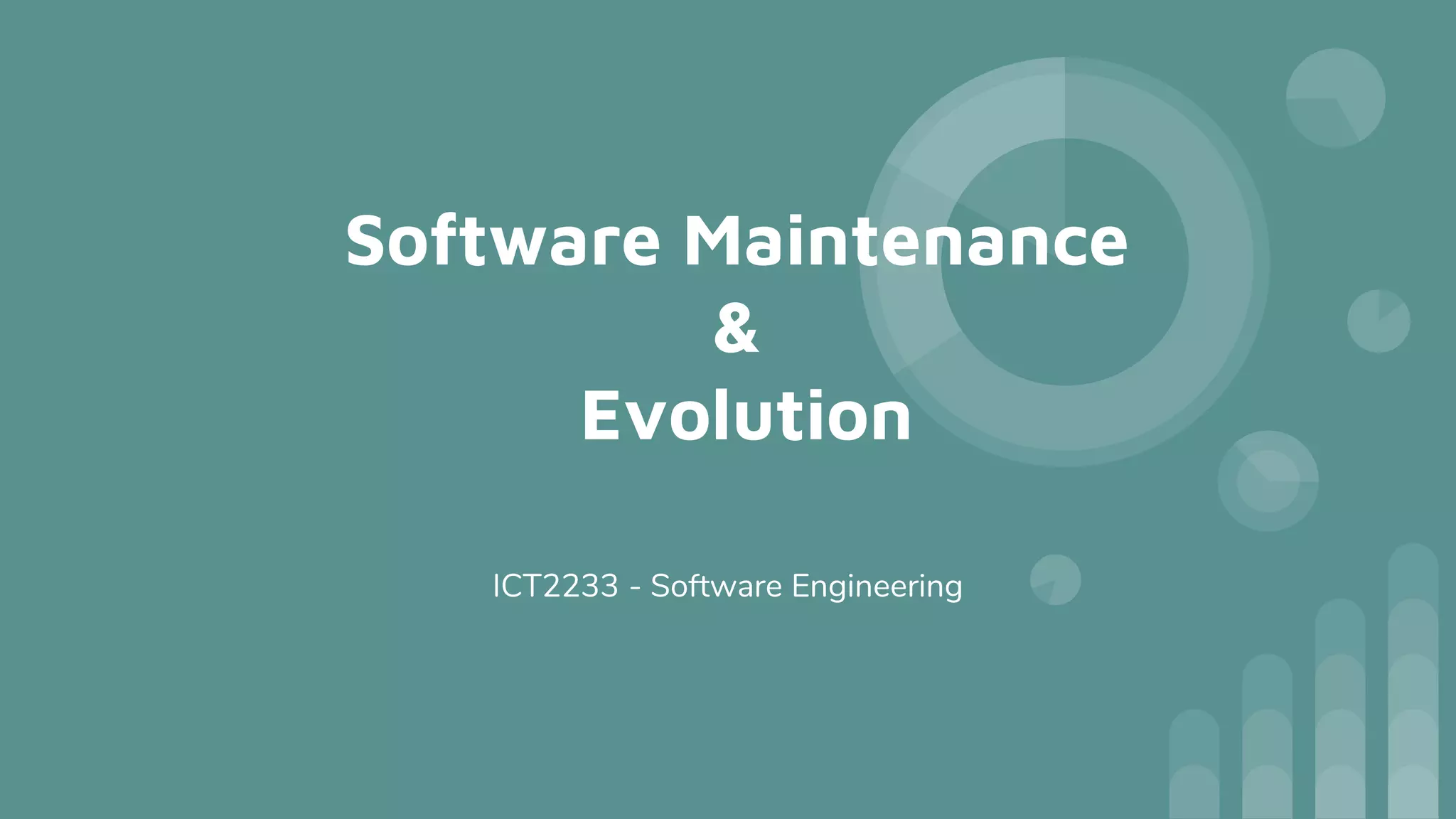 Software maintenance and evolution | PPTX
