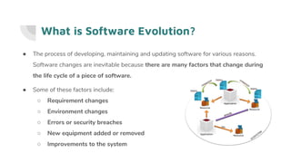 Software maintenance and evolution | PPTX