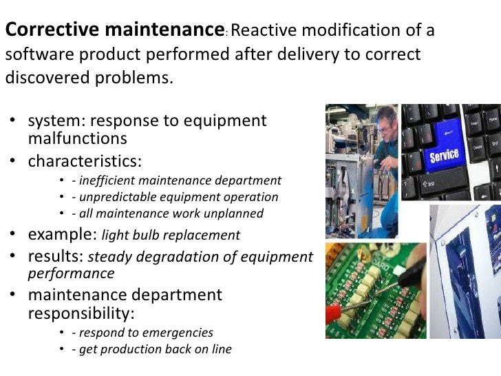 Software maintenance
