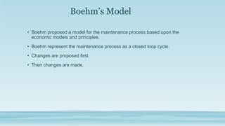 Software maintenance ppt | PPTX