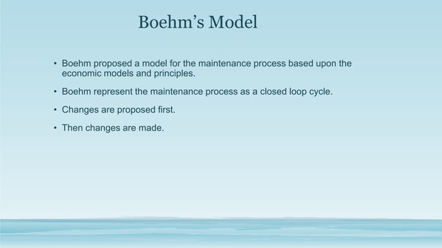 Software Maintenance Ppt Ppt