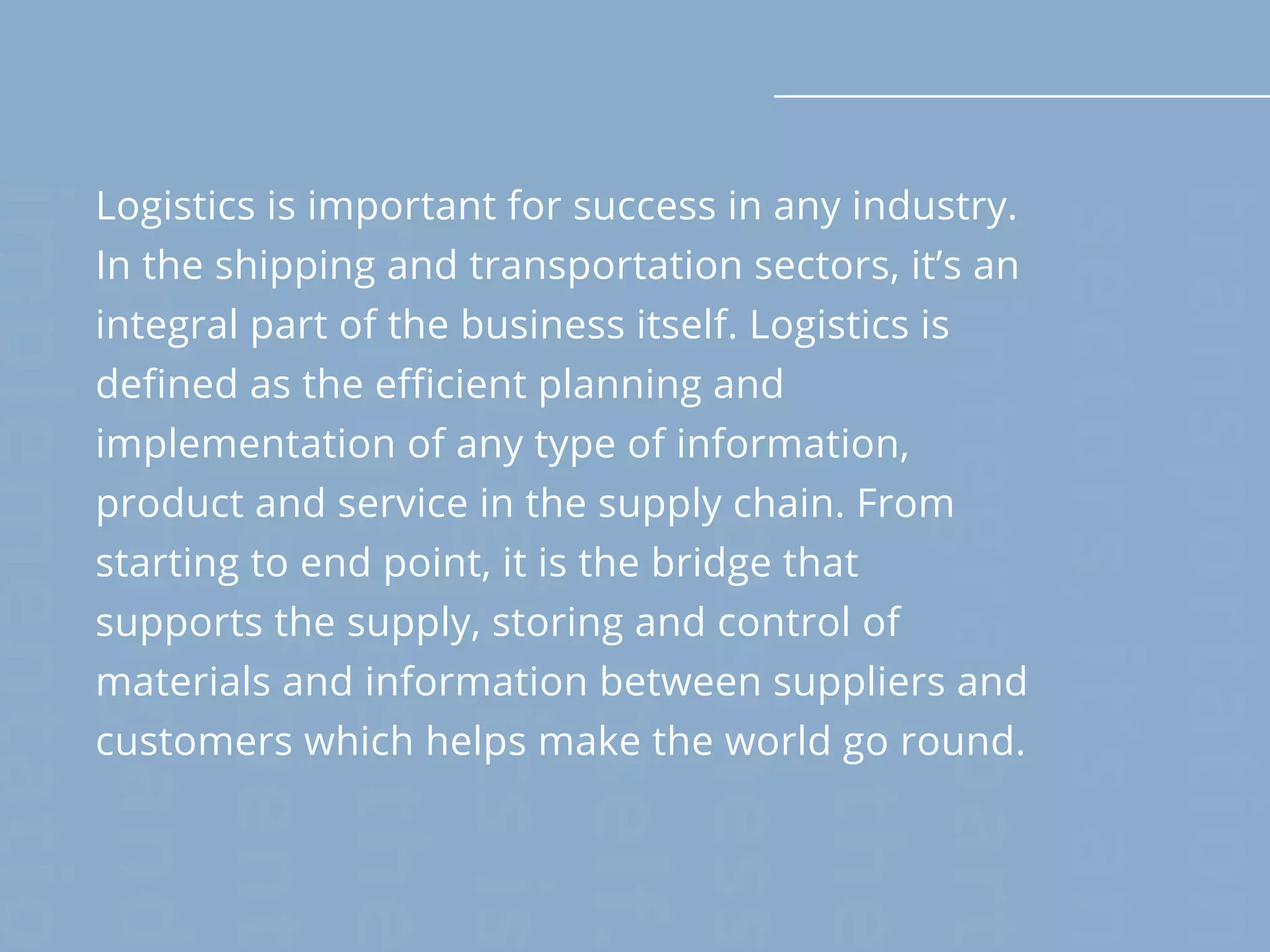 The History and Importance of Logistics | PDF