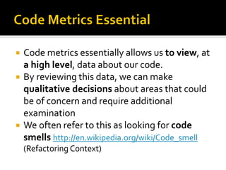 Sniff SOLID Principle Violation using Code Metrics | PDF