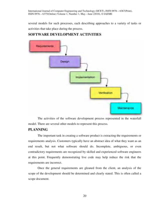 Software metric analysis methods for product development maintenance ...