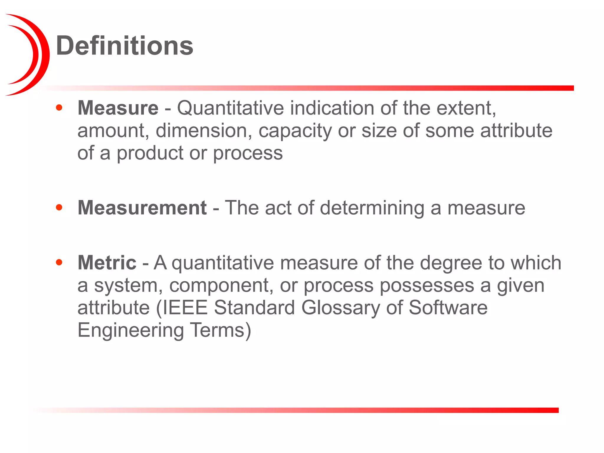 Software Metrics | PPT