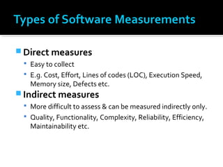 Software metrics | PPT