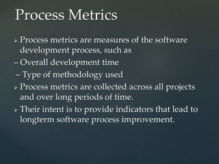 Software metrics | PPTX