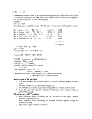 Software metrics | PDF