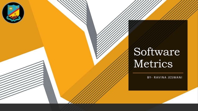 Software Metrics Pptx Computer Software And Applications Computing