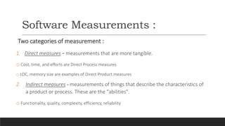Software metrics | PPTX