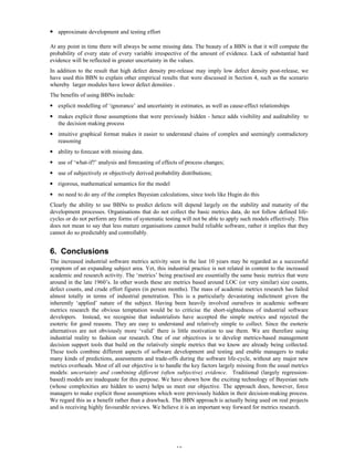 Software metrics sucess, failures and new directions | PDF