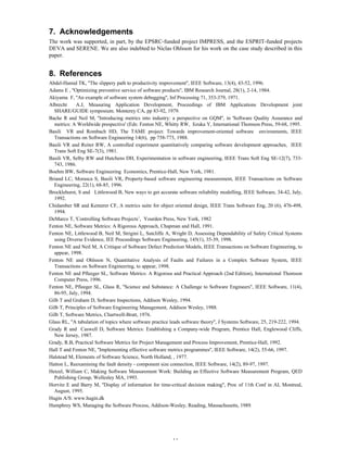 Software metrics sucess, failures and new directions | PDF