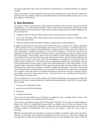 Software metrics sucess, failures and new directions | PDF