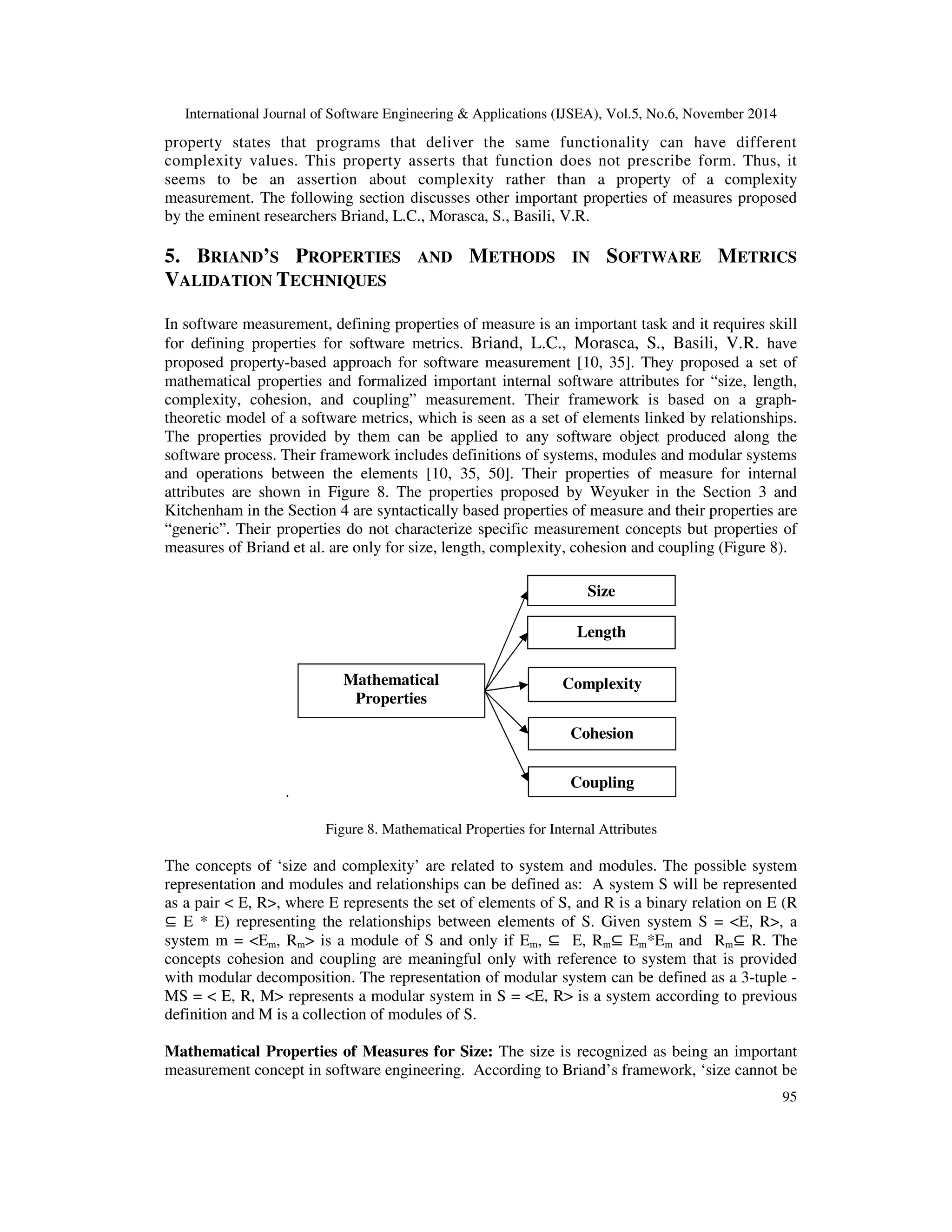 Software Metrics Validation Pdf Computer Software And Applications Computing