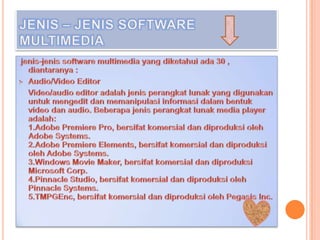 Software multimedia | PPT
