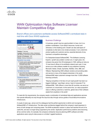SoftwareONE case study | PDF