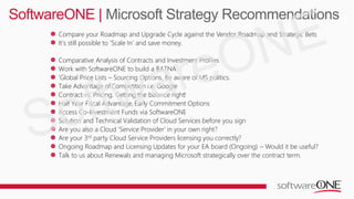 SoftwareONE Microsoft Licensing Update and the Future of the Microsoft Desktop | PPT