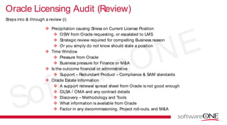 SoftwareONE Oracle Licensing Introduction 18.02.14