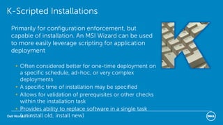 Software Packaging/Scripting | PDF | Operating Systems | Computer ...