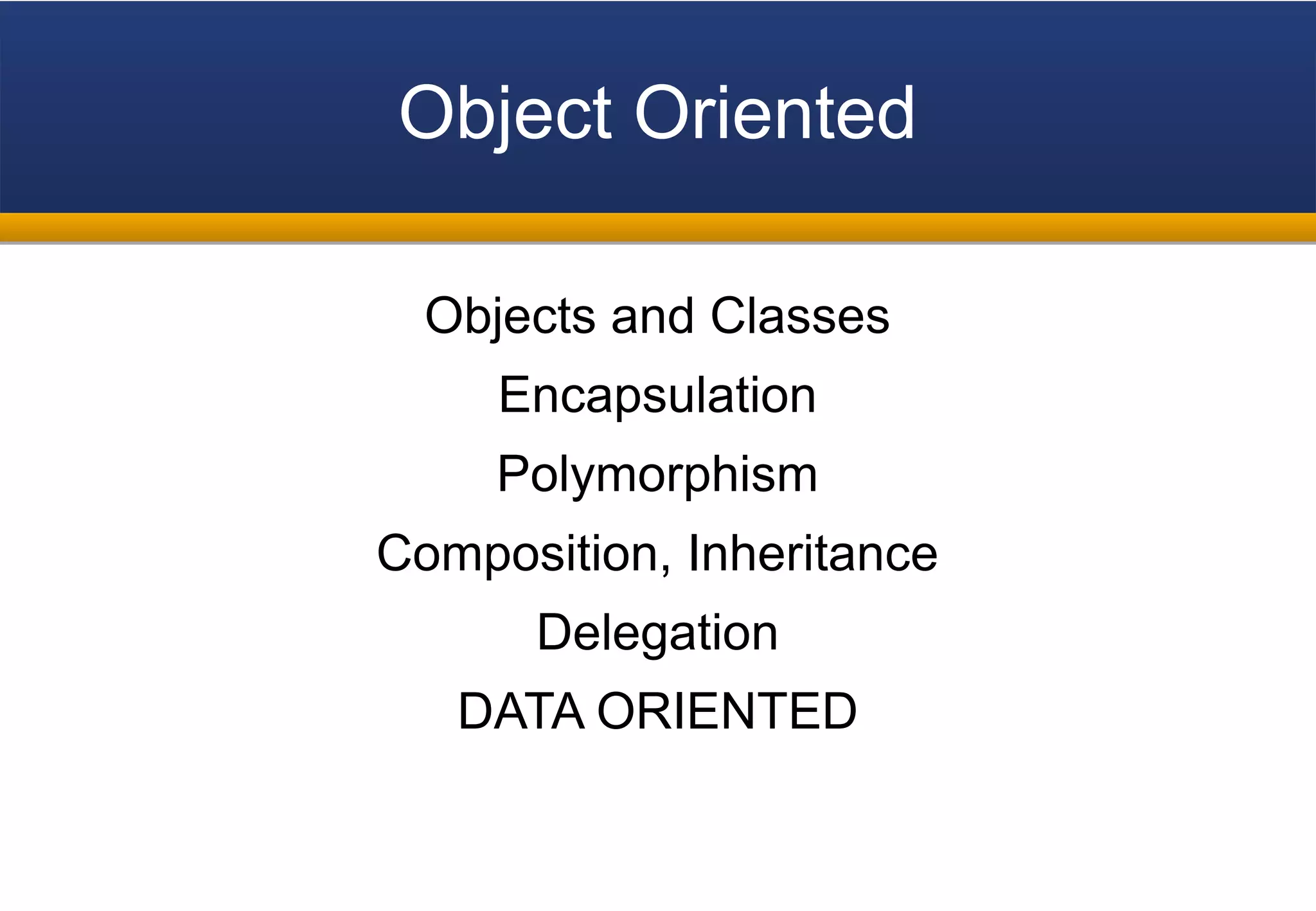 Software Paradigms | ODP