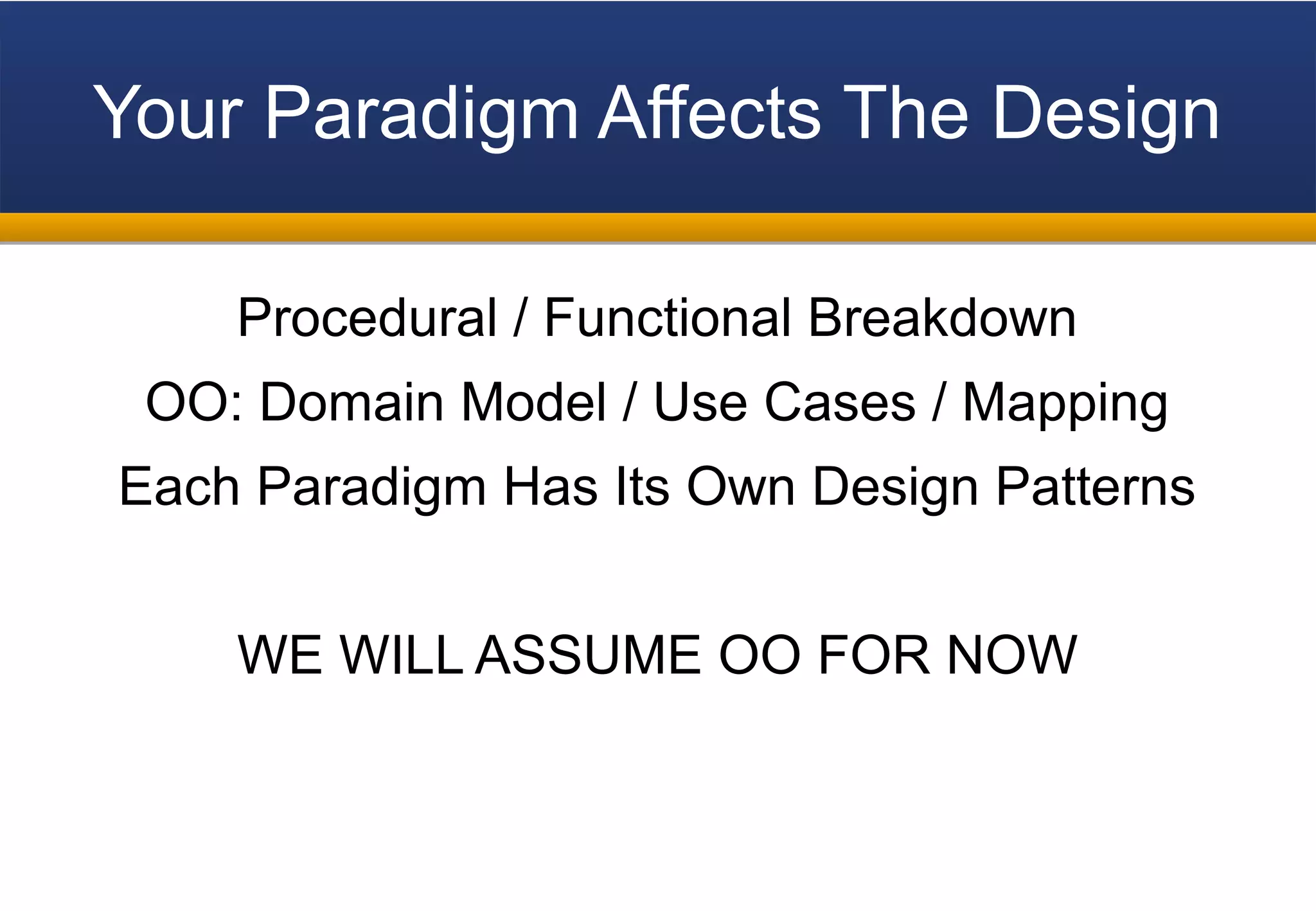 Software Paradigms | ODP