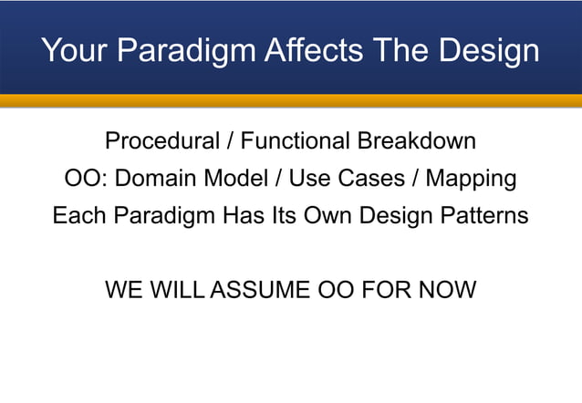 Software Paradigms | ODP