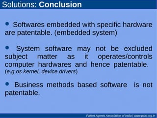 Software Patentability in India | PPT