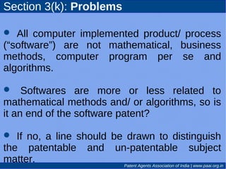 Software Patentability in India | PDF