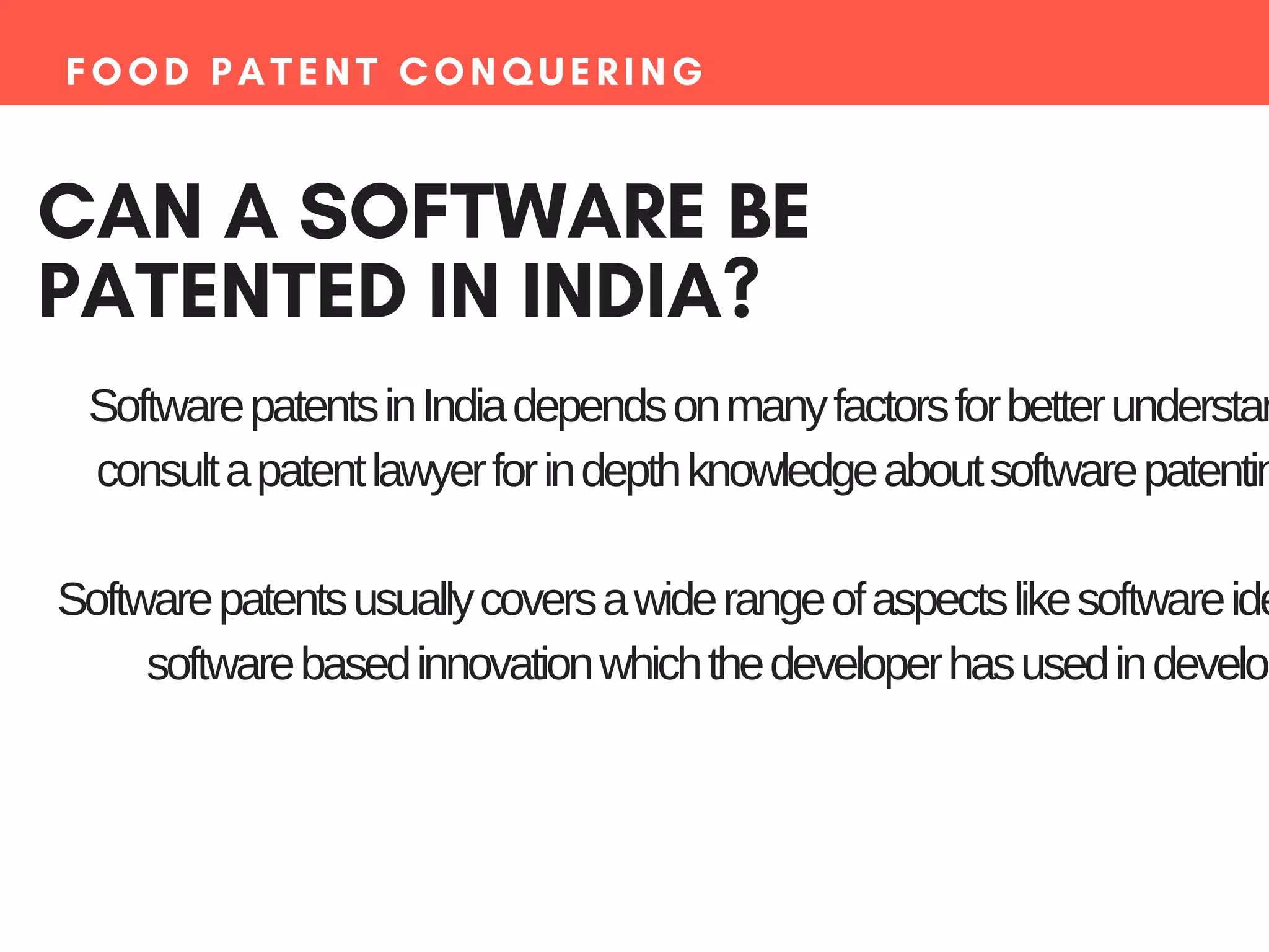 Software patents | PPT