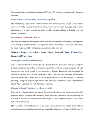 Software Patents in India - How to File a Patent Application | PDF