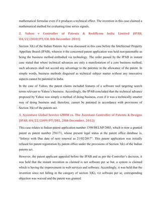 Software Patents in India - How to File a Patent Application | PDF | Desktop Publishing ...