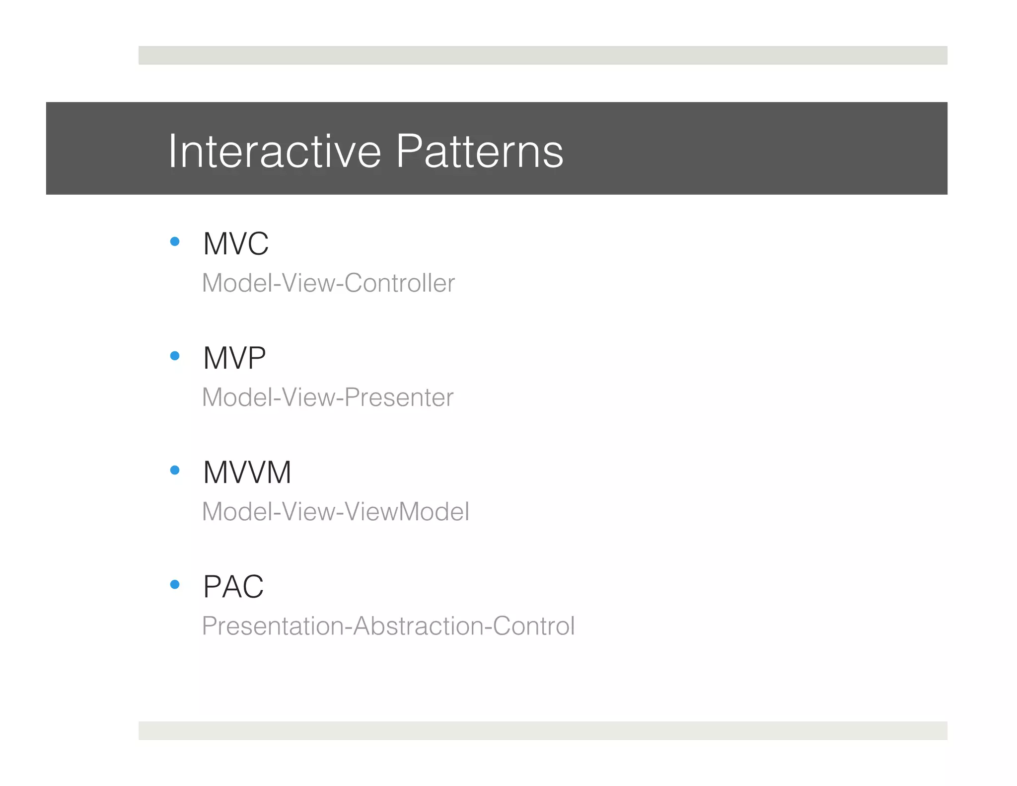 Software Patterns | PPT