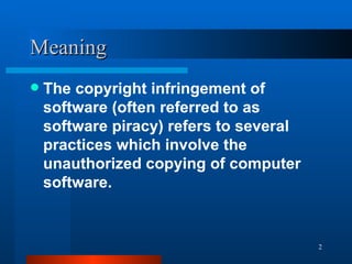 Copyright Ingringement | PPT