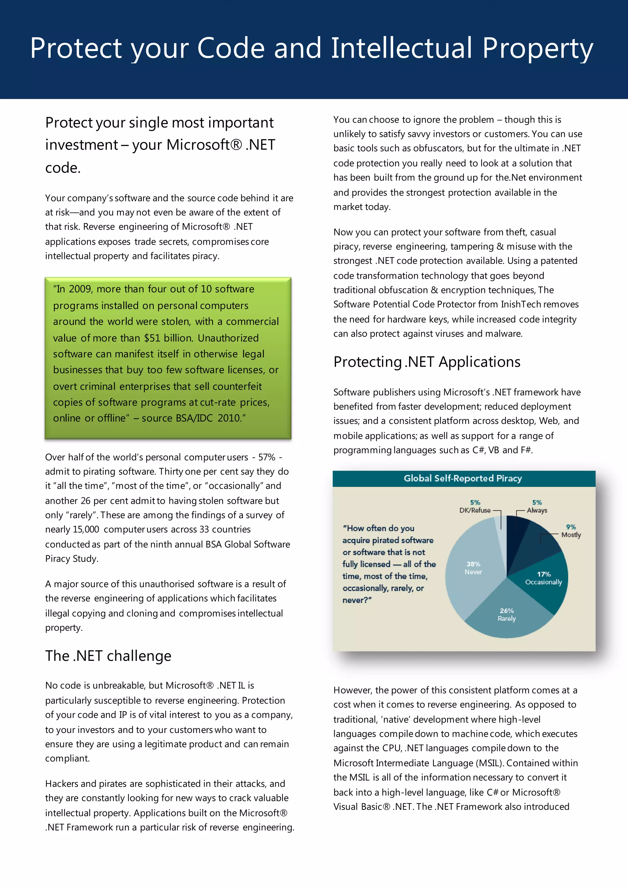 Software potential code protector | PDF | Programming Languages | Computing