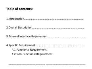 SRS Document For Instagram | PPTX