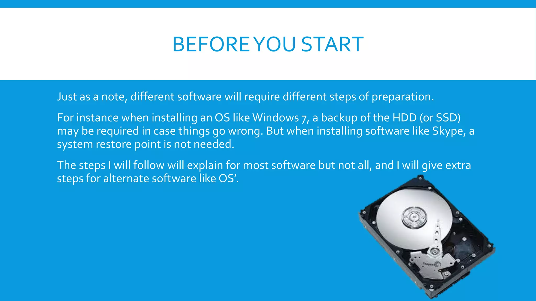 Software preparation | PPT