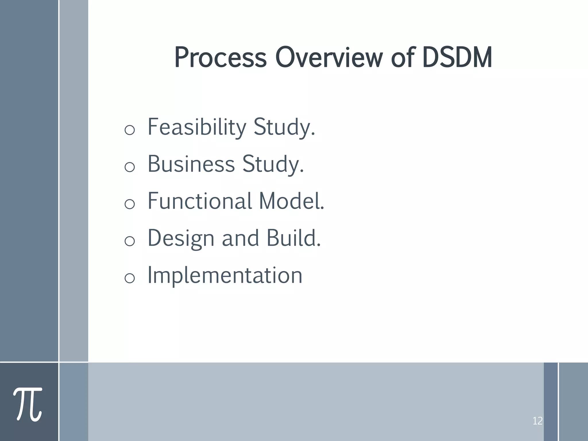 Dynamic Systems Development Method (DSDM) - Agile | PPSX