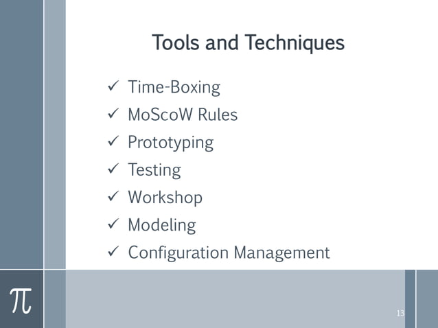 Dynamic Systems Development Method Dsdm Agile Ppsx