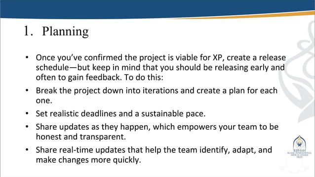 Software engineering presentation for CS | PPT