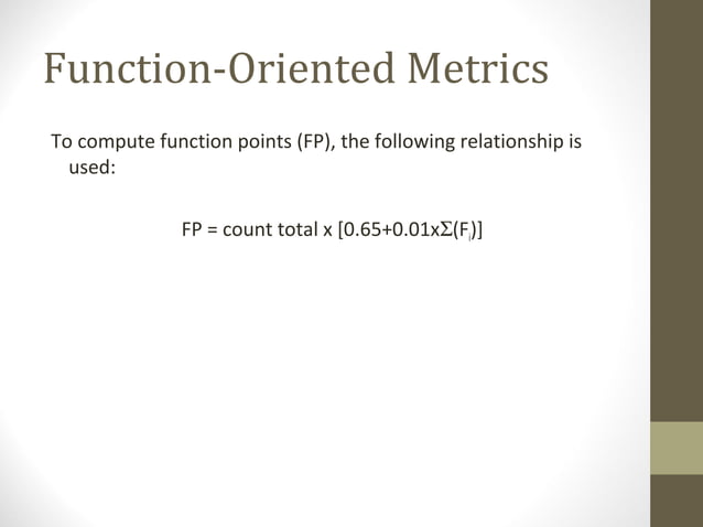 Software Process And Project Metrics Ppt Computer Software And Applications Computing