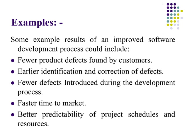 Software process improvement.ppt | Computer Software and Applications | Computing