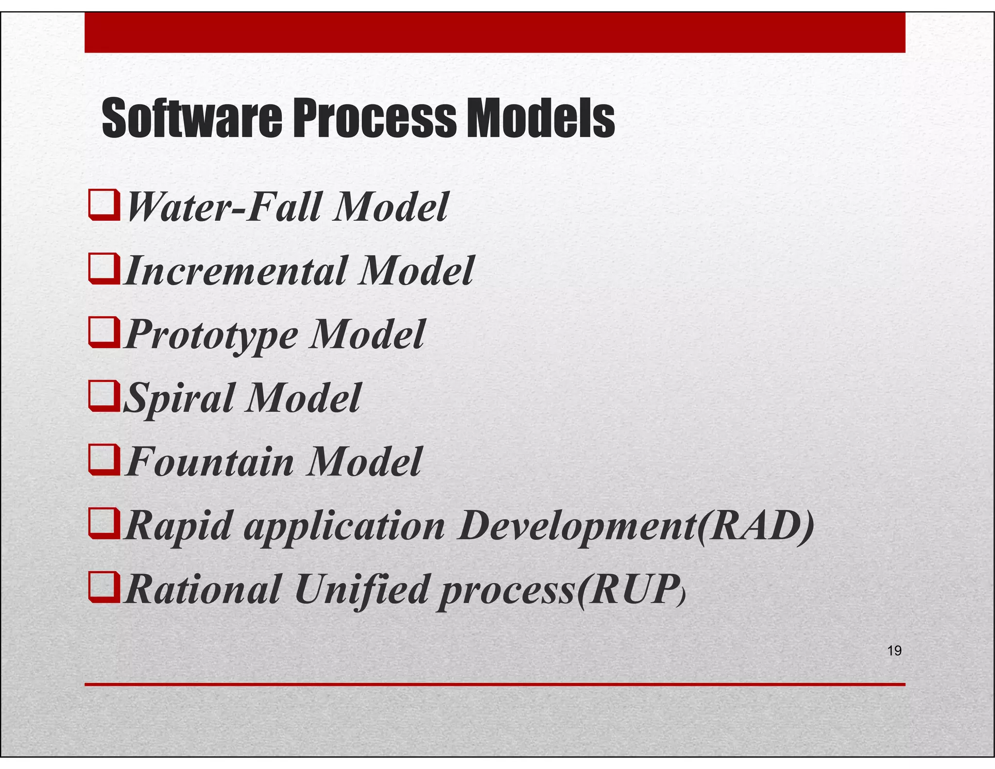 Software process model | PDF | Operating Systems | Computer Software ...