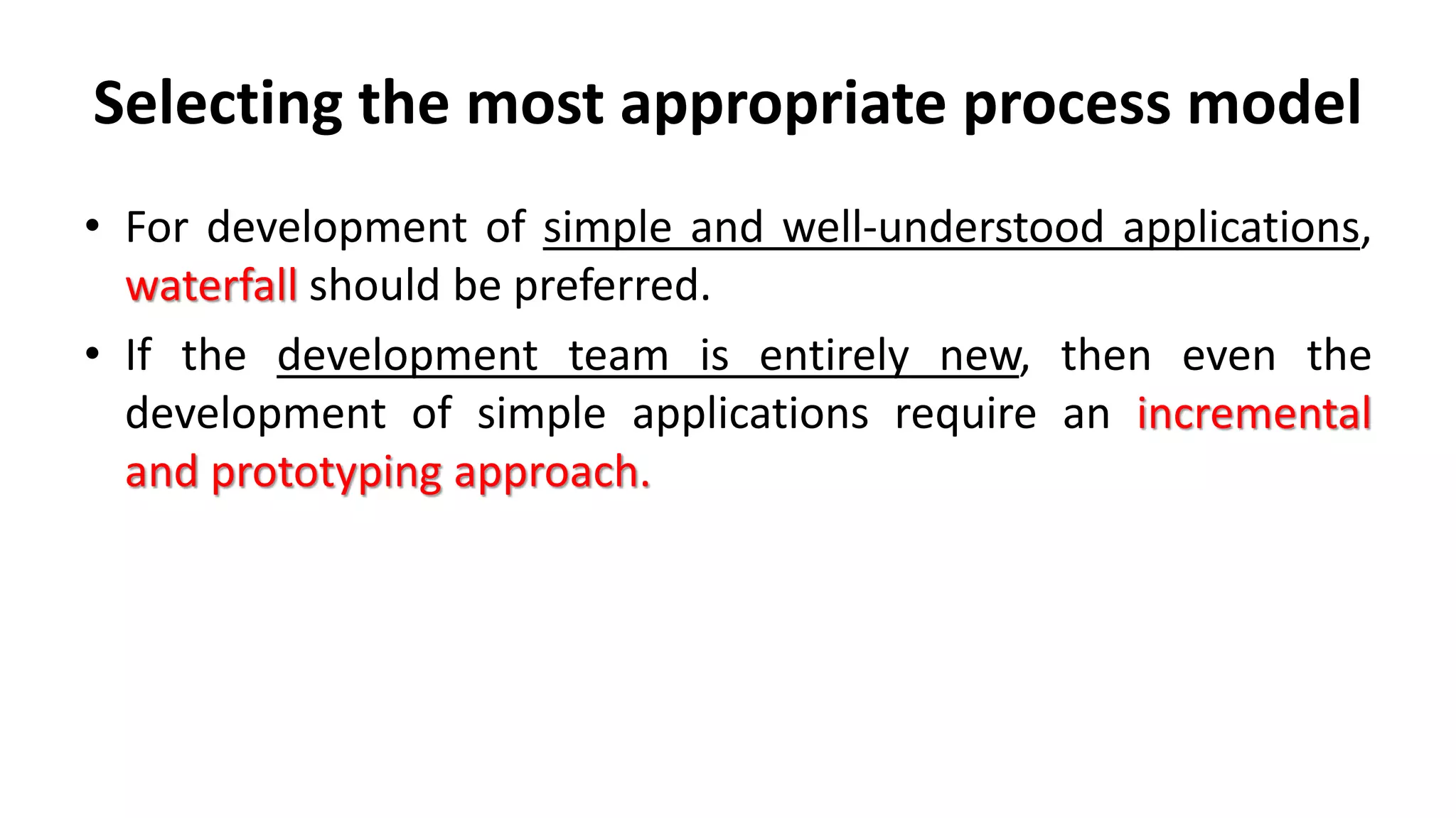 Software process models | PPTX | Computer Software and Applications | Computing