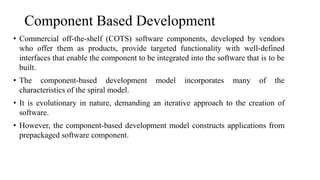 software engineering SOFTWARE PROCESS MODELS.pptx