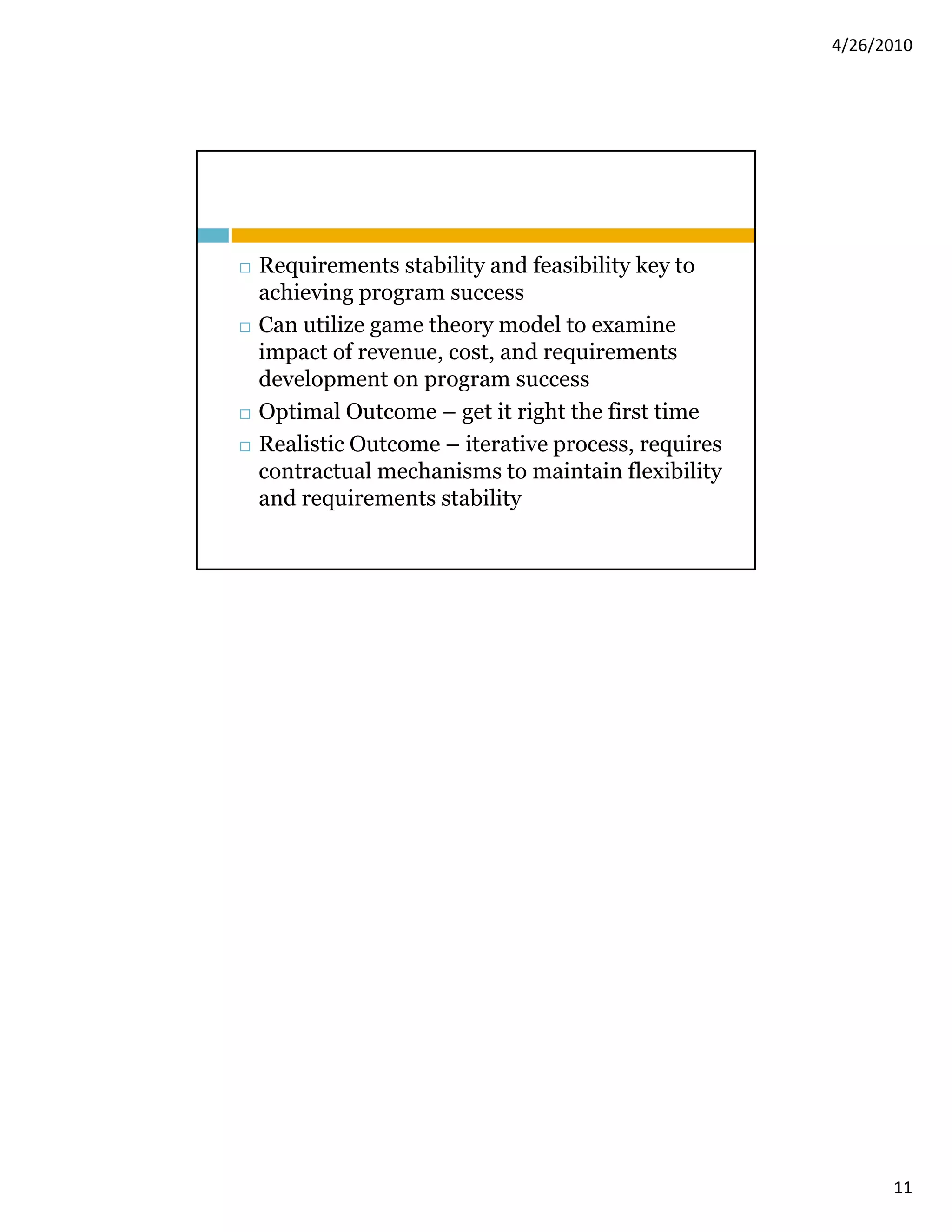 Software Procurement/Game Theory | PDF | Developmental Sites | Real Estate