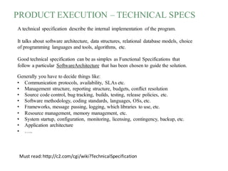 Software product development basics | PPT