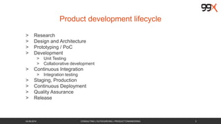 Software Product Engineering Life-cycle | PPT